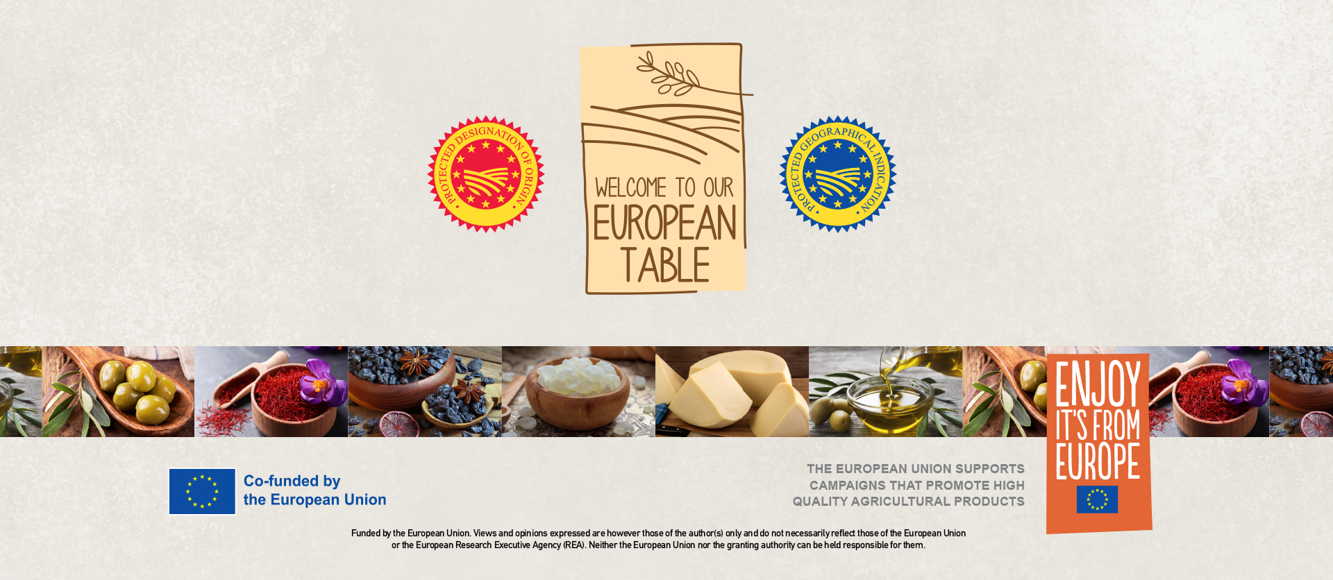Welcome to our European table! - Hellenic European Products PDO-PGI